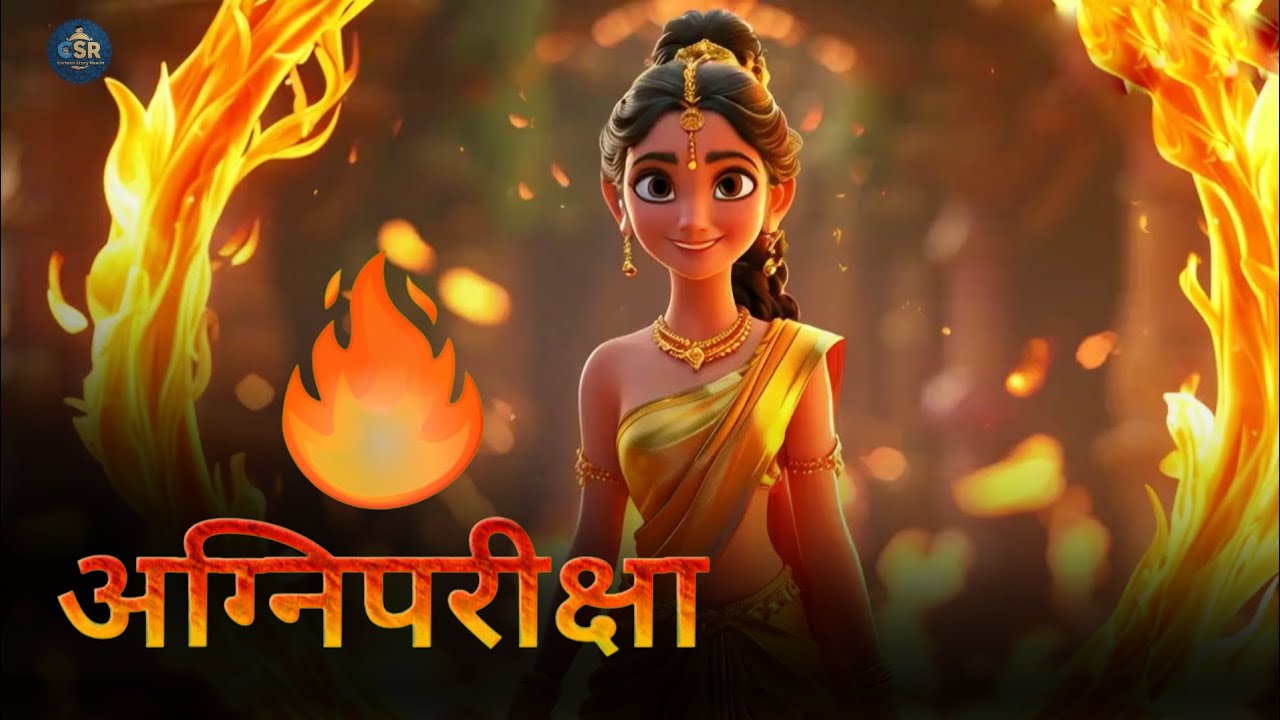 अग्नि परीक्षा | Agni Parikhsa | Ramamaya Part | Cartoon Story in Hindi ...