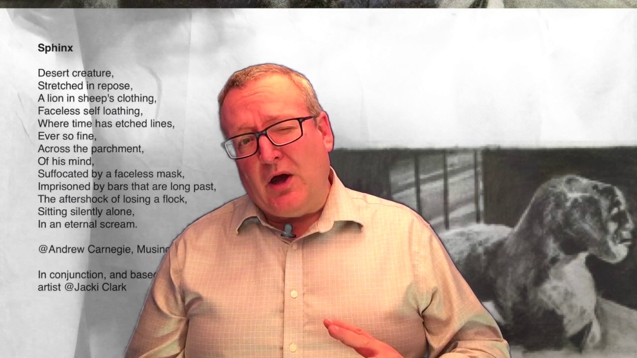 'Sphinx' a poem by Andrew Carnegie - YouTube