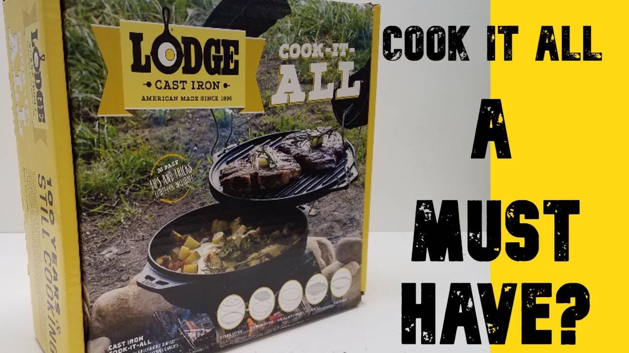 Lodge Cook it All - Better than a regular Dutch oven??? - YouTube