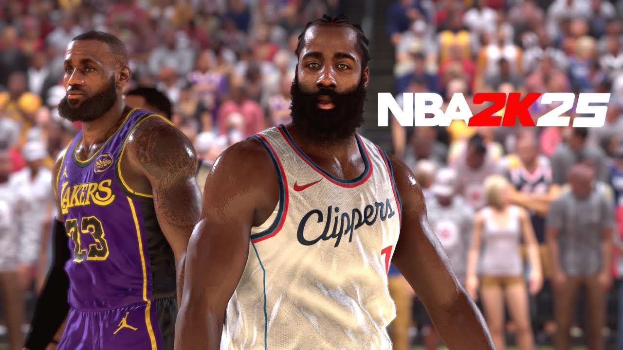 DUEL IN LA | LAKERS vs CLIPPERS | NBA 2K25 CONCEPT GAMEPLAY | K4RL ...