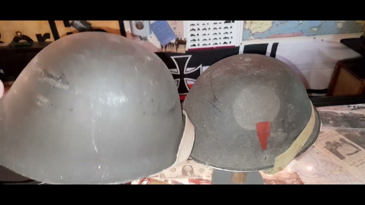 BRITISH MKIV 'TURTLE' HELMET - YouTube
