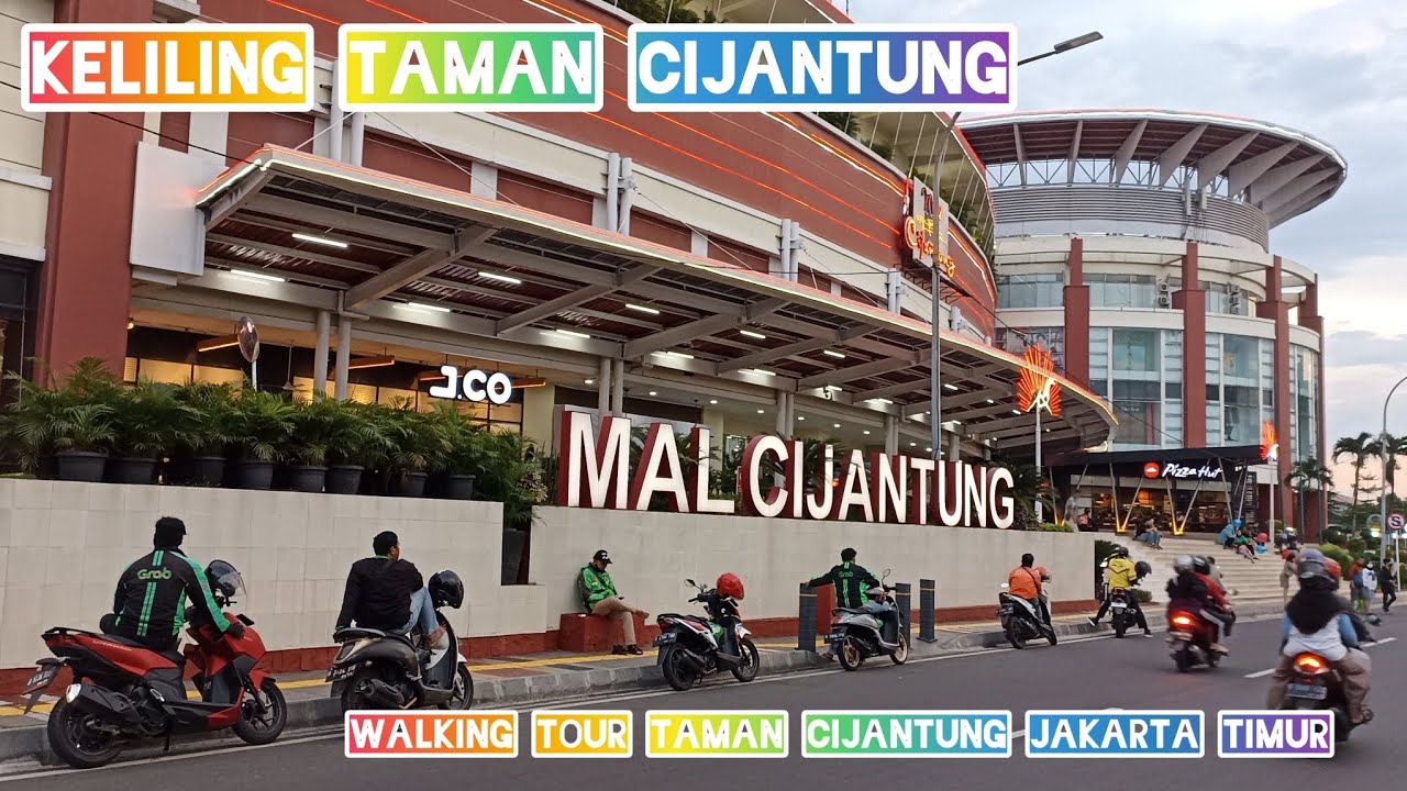 Menyusuri Taman Grahan Cijantung Jakarta timur - YouTube
