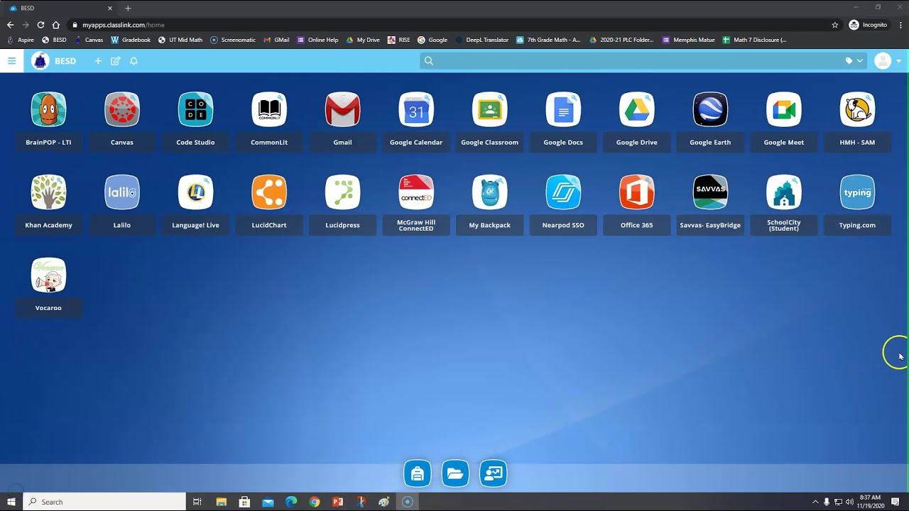 How to login to school city for a test - YouTube
