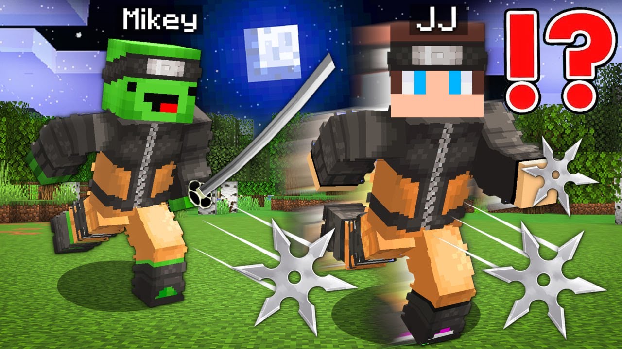 JJ NINJA Speedrunner VS Mikey NINJA Hunter - in Minecraft Maizen! - YouTube