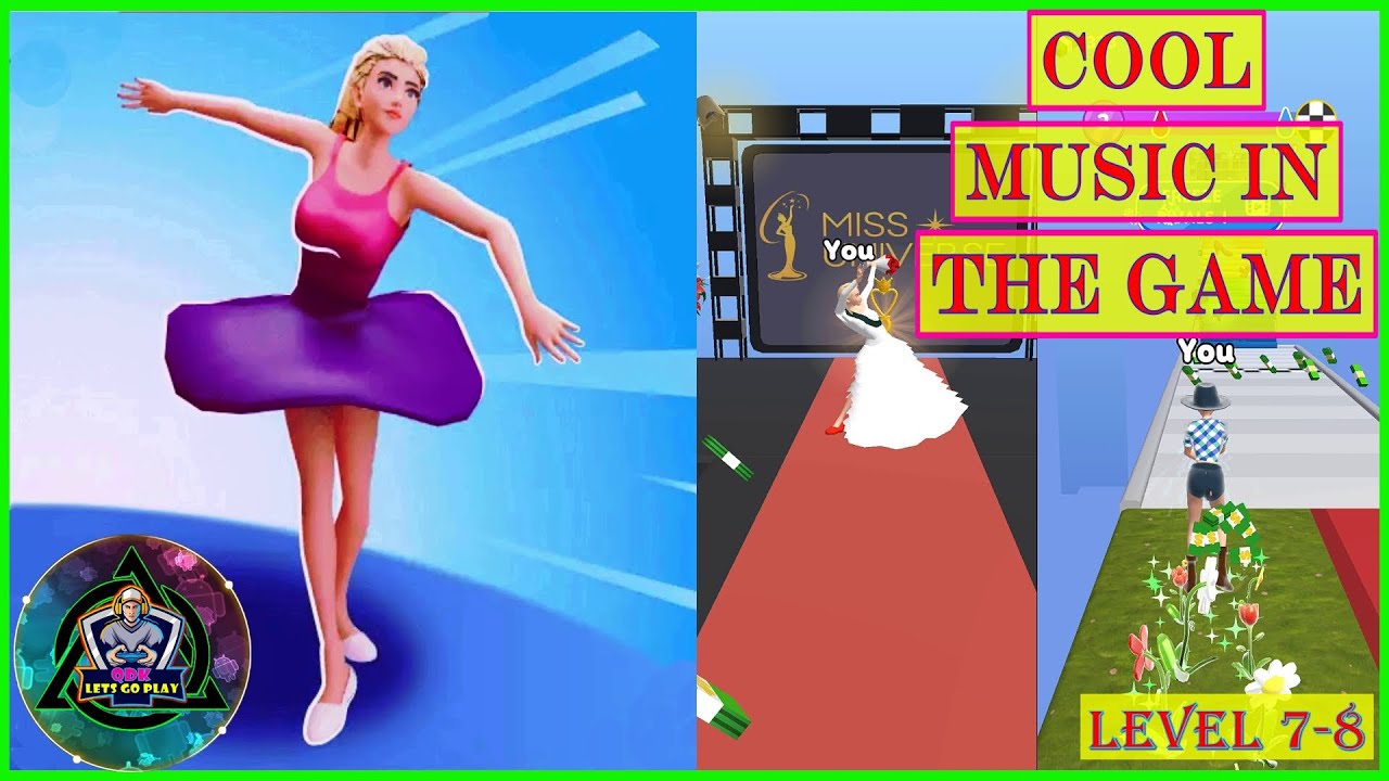 BEAUTY RACE. GAMEPLAY ON ANDROID. LEVEL 7-8 - YouTube