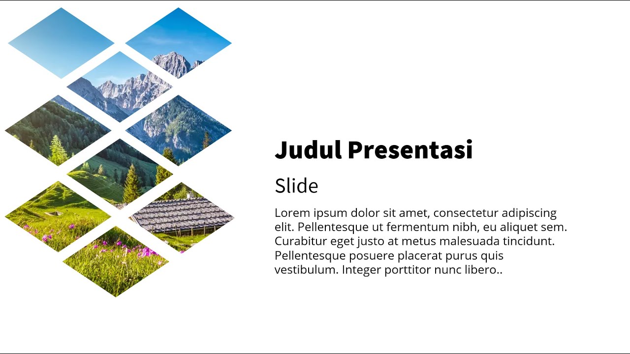 How to make beatutiful slide powerpoint presentation - YouTube