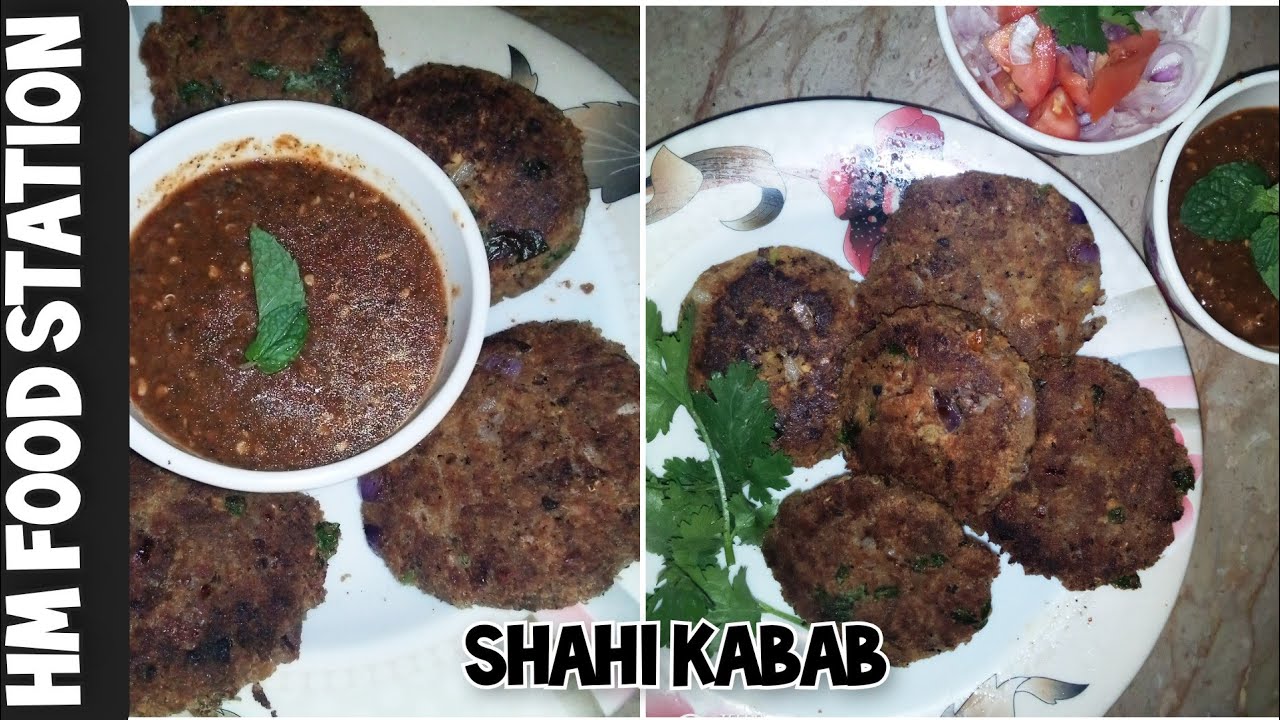 SHAHI SHAMI Kabab recipe by HM food station - YouTube