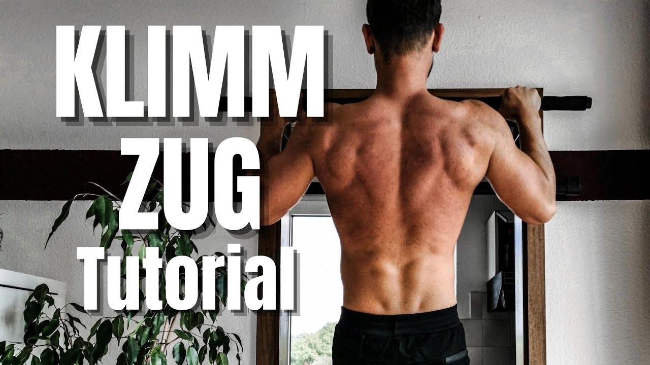 KLIMMZUG LERNEN | Pullup Tutorial für Anfänger - YouTube