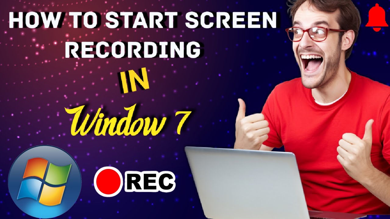 How to start screen recording in window 7 - YouTube
