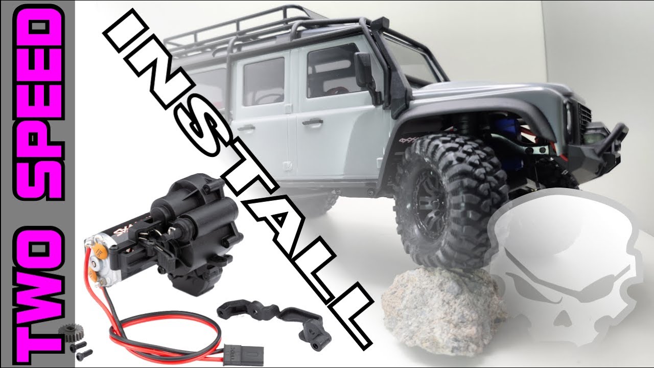 How To Install TRX-4M High/Low 2-Speed Transmission - YouTube