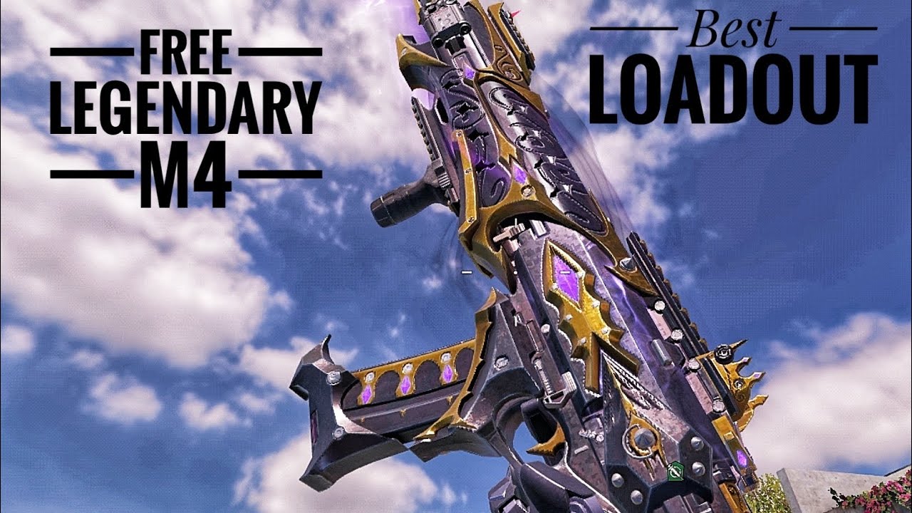 Free Legendary M4 Gameplay and how to claim it in Call Of Duty Mobile🔥🔥 ...
