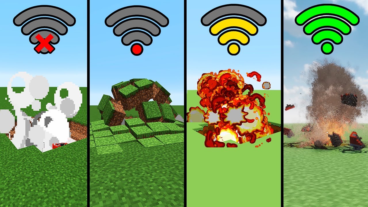 Explosive with different Wi-Fi - YouTube