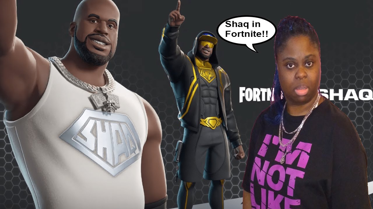 Shaquille O'Neal Fortnite skin review - YouTube
