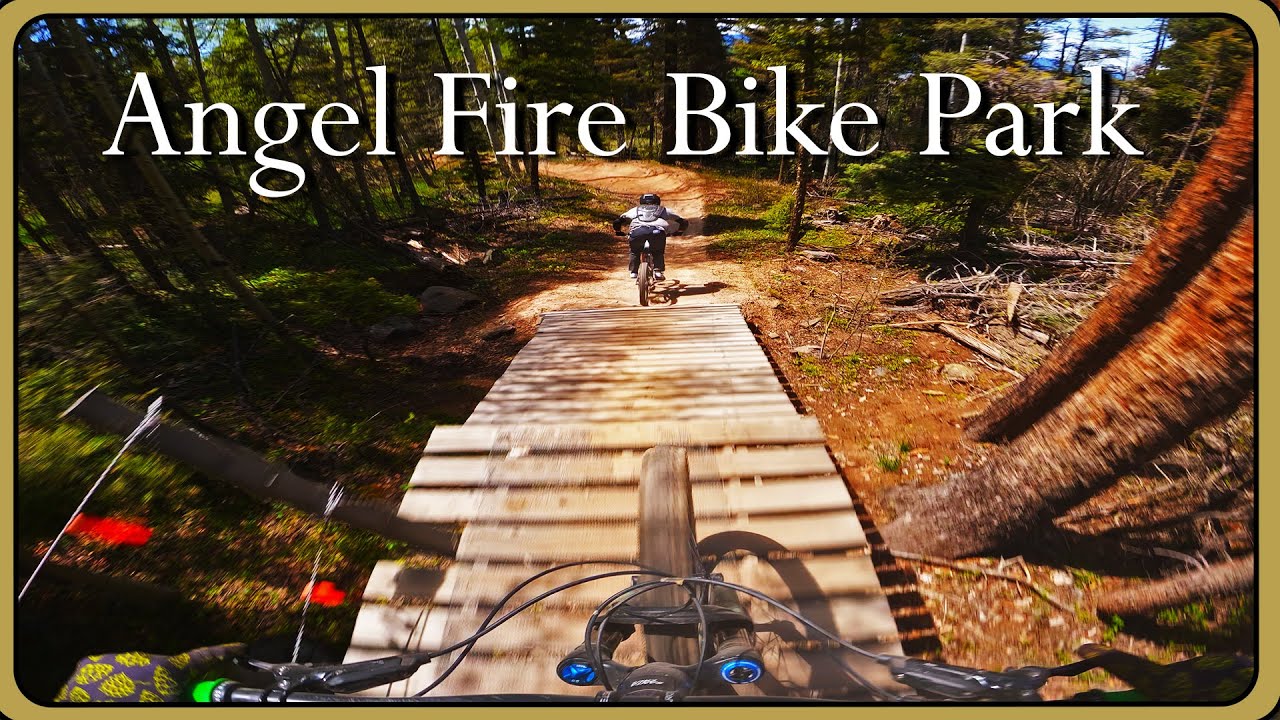 Angel Fire Bike Park 2024 // MTB Background Video 4K // One Hour - YouTube