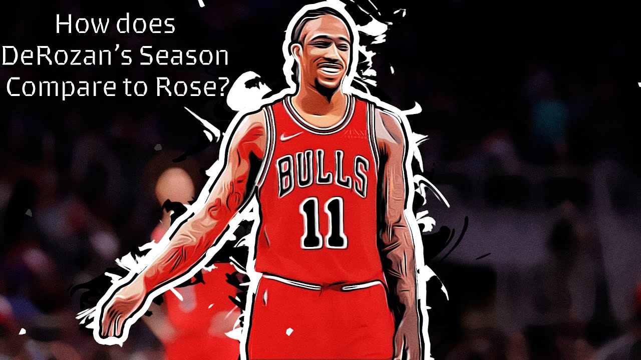 How does DeMar DeRozan's first year in Chicago compare to Derrick Rose ...