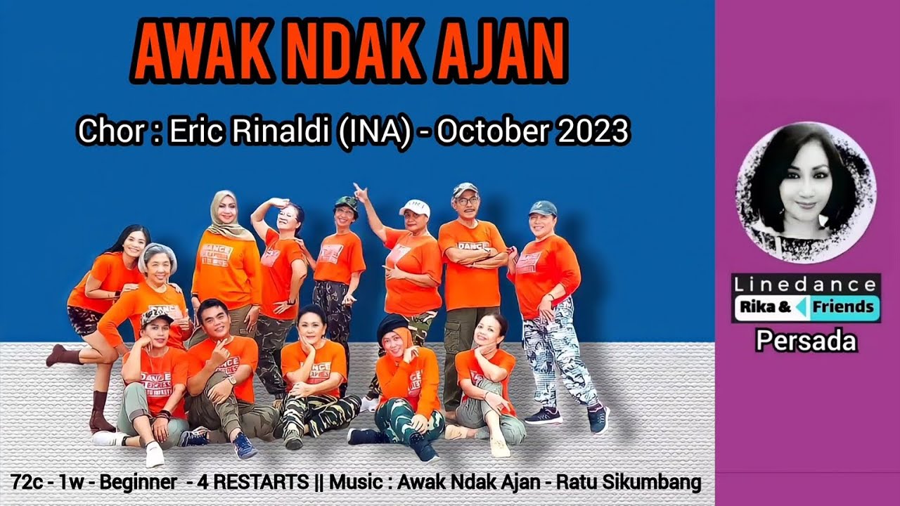 Awak Ndak Ajan - chor. Eric Rinaldi (INA) - October 2023 - YouTube