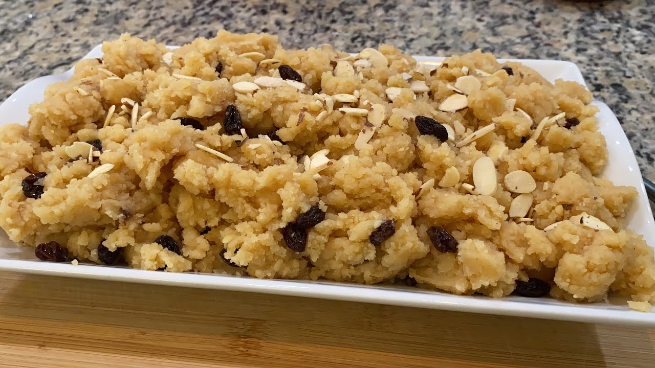 How to make delicious Prasad (Halwa). A recipe for Diwali, religious ...