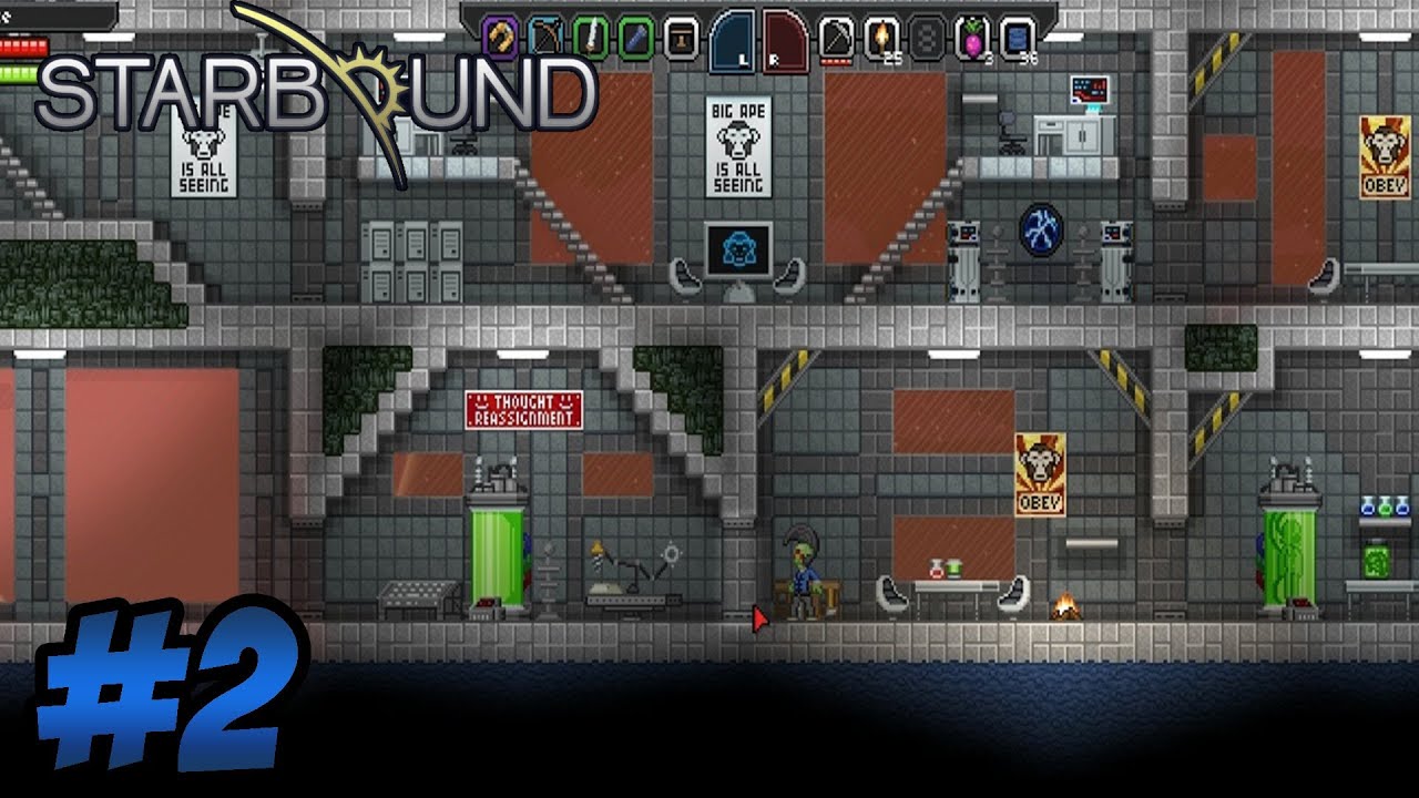 Starbound Beta: "Mountain of DEATH!!" [Ep 2] w/ Blaze, Blue, & Demetri ...