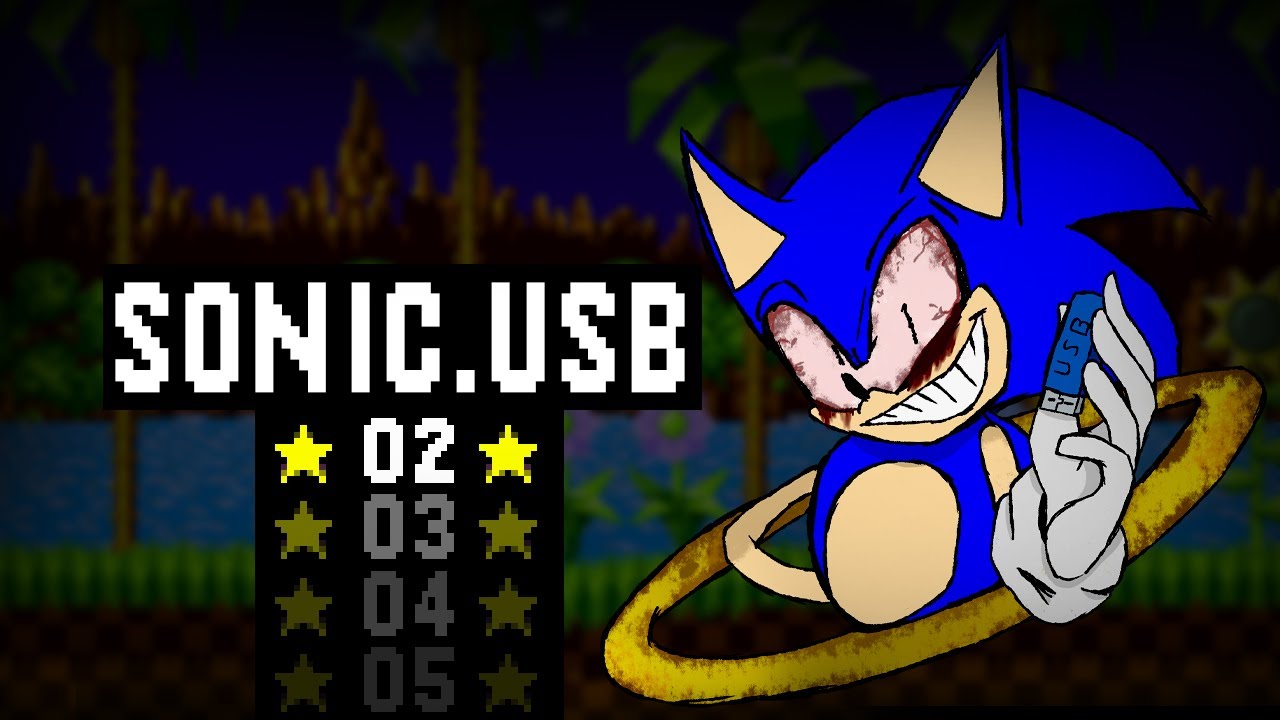 SONIC.USB | Blue Flash Drive (El Pendrive Azul) | Соник | # ...