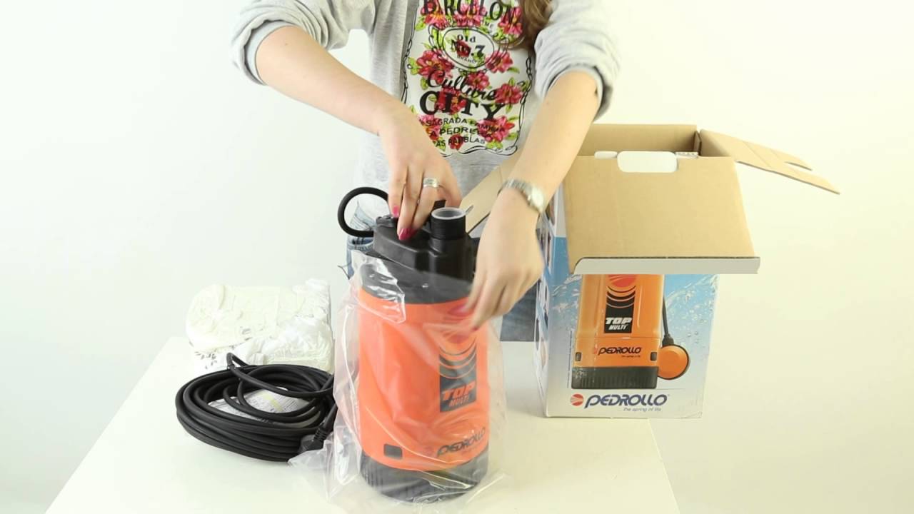 Насос pedrollo top multi 2 - РАСПАКОВКА - YouTube