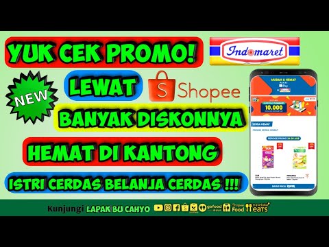 cara lihat promo indomaret di shopee agar belanja lebih murah