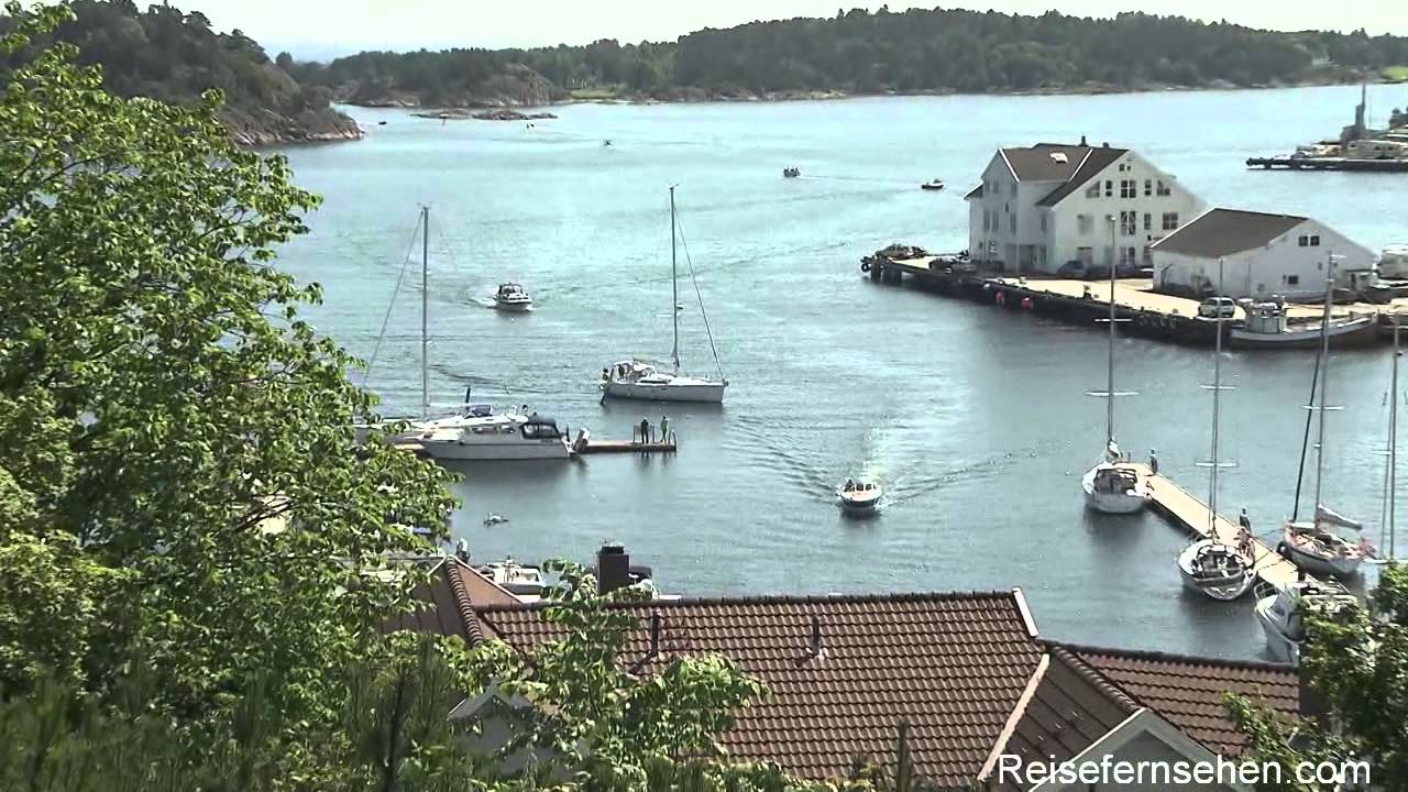 Norwegen / Norway: Cliff Diving in Grimstad by Reisefernsehen.com ...