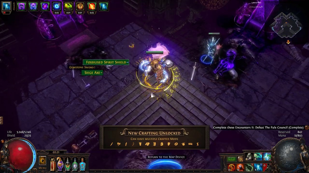 Path Of Exile - The Pale Court - Multiple Craft Mod Recipe - YouTube