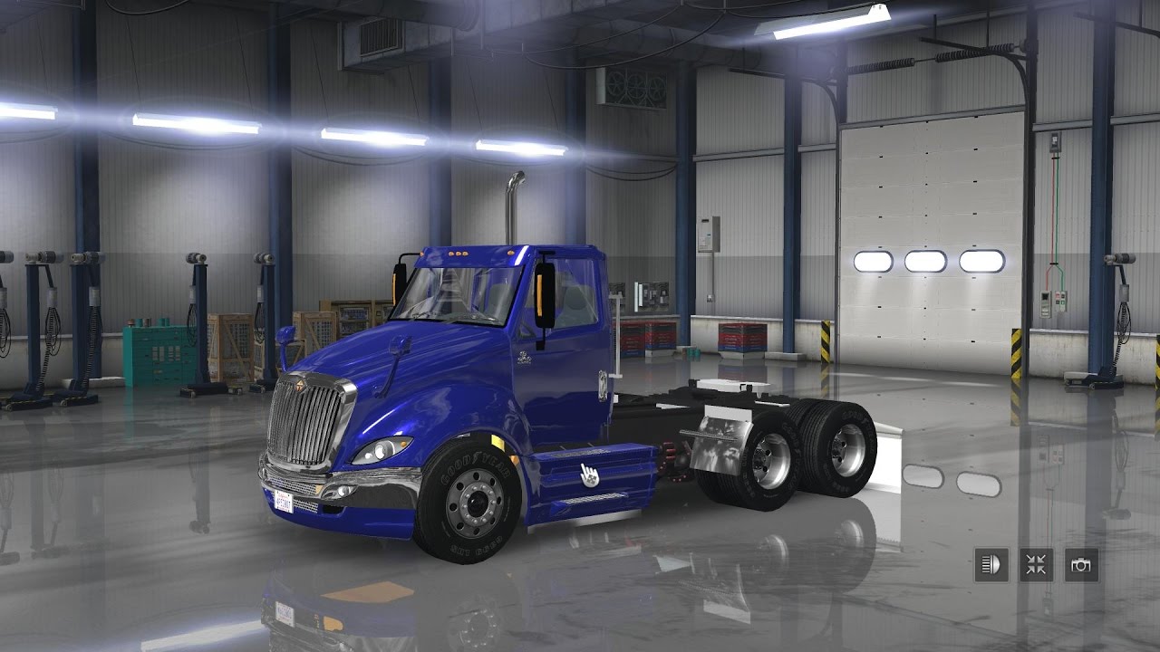 American Truck Simulator - Mod Review - International Prostar Day Cab ...
