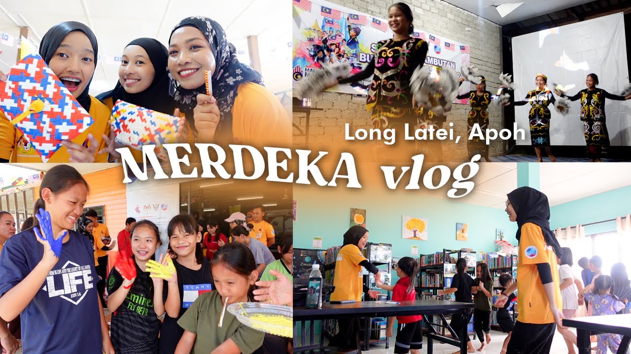 sambut MERDEKA dah macam HARI RAYA? meriah gilaaa! 🇲🇾 ️ | Long Latei ...