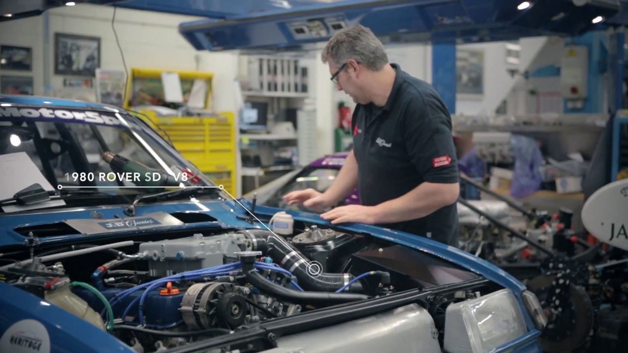 Goodwood #75MM: Rover SD1 preparation | Woodham Mortimer (formerly JD ...