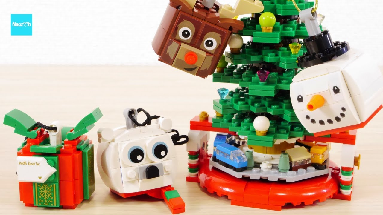 レゴ シーズナル クリスマスオーナメント シロクマとプレゼント 40494 スノーマンとトナカイ 854050 ／ LEGO Seasonal ...