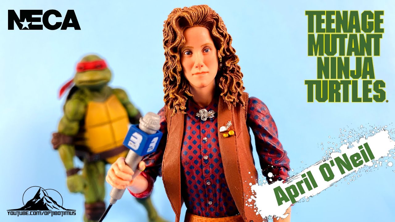 NECA TOYS Teenage Mutant Ninja Turtles TMNT Ultimate APRIL O'NEIL Video ...