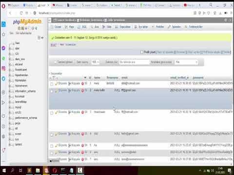 LARAVEL ÇOKLU VERİTABANI İLE VERİ KAYDETME - YouTube