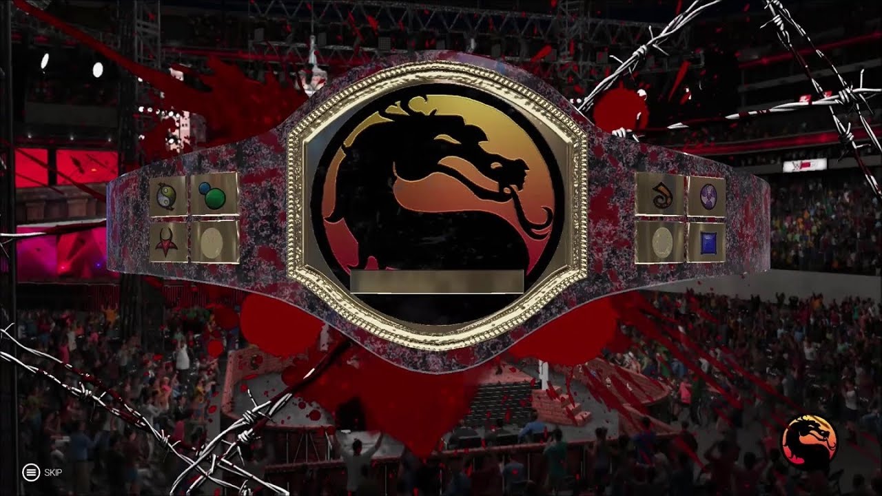 WWE 2K19 - Mortal Kombat - MK Realms Championship Triple Threat Match ...