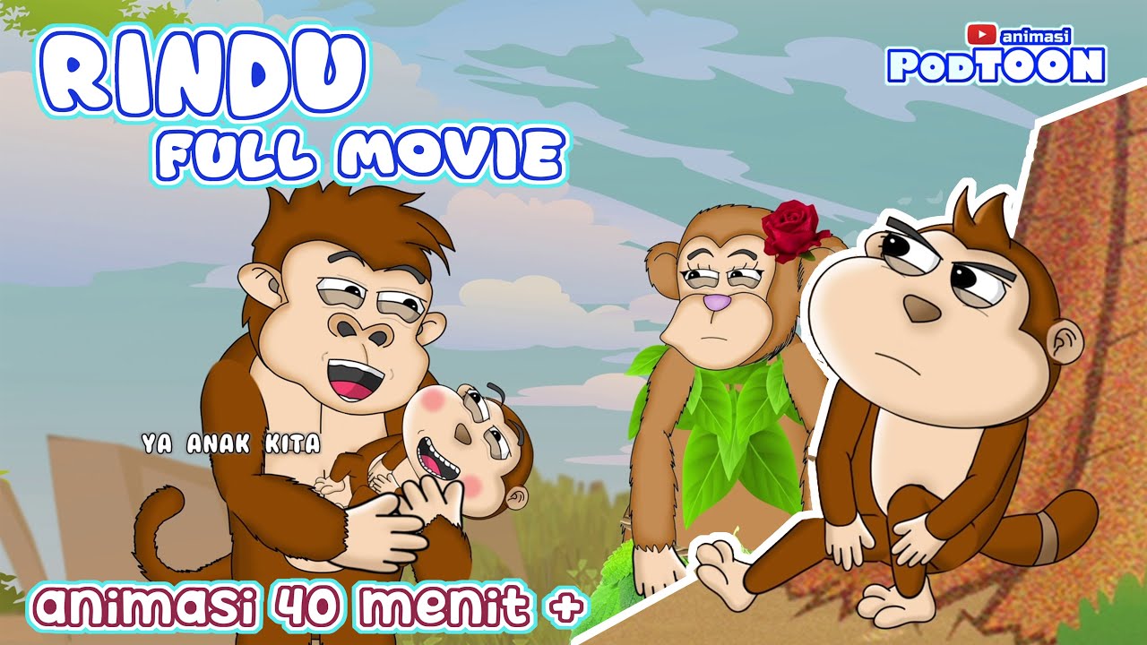 RINDU - FULL MOVIE (Series Animasi Podtoon) - YouTube