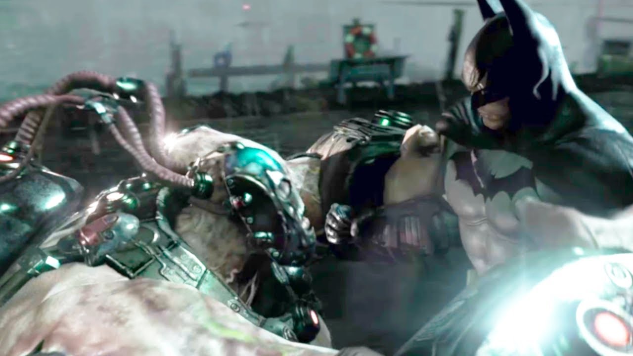 Batman Gets Revenge On Bane For Breaking His Back - YouTube