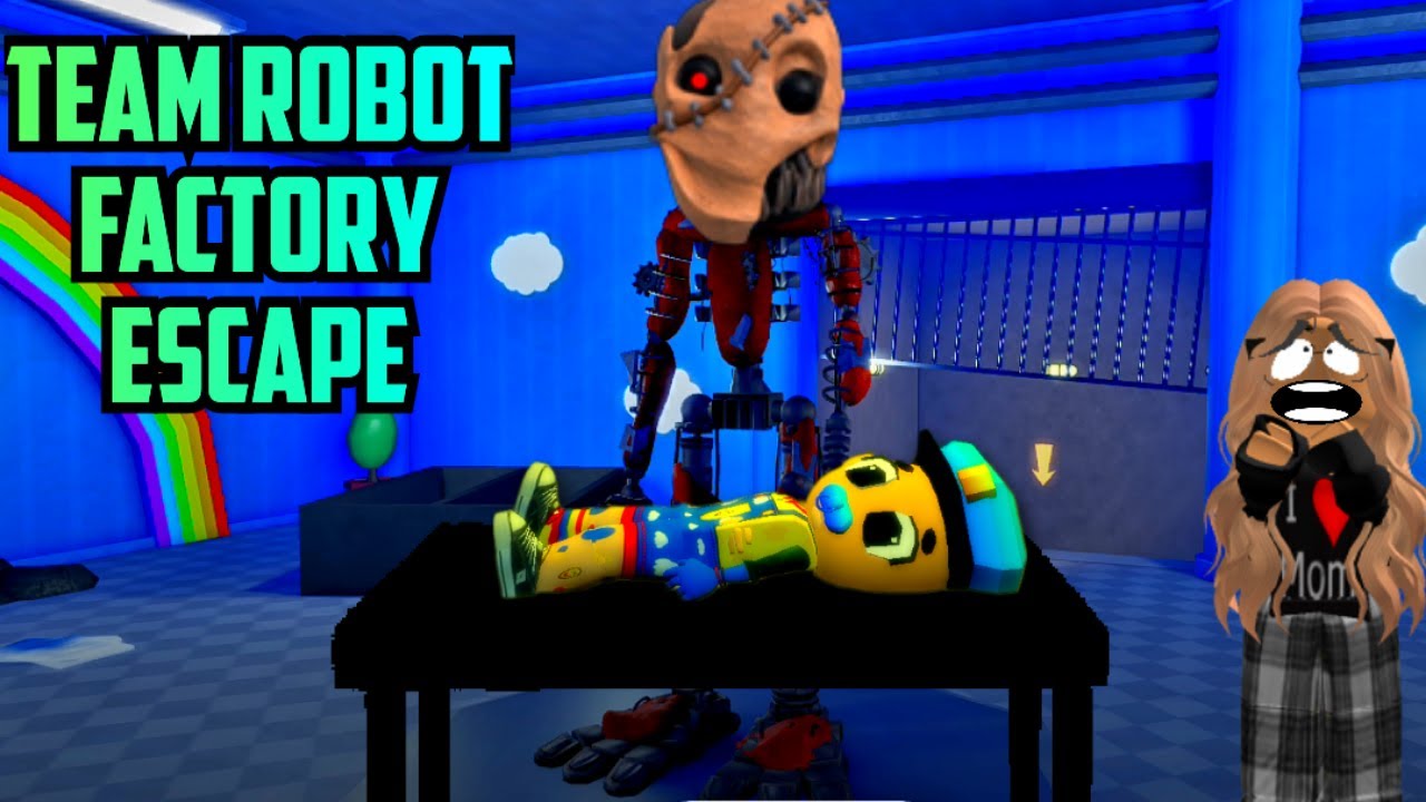 Roblox TEAM ROBOT FACTORY ESCAPE! Teamwork Obby Speedrun - YouTube