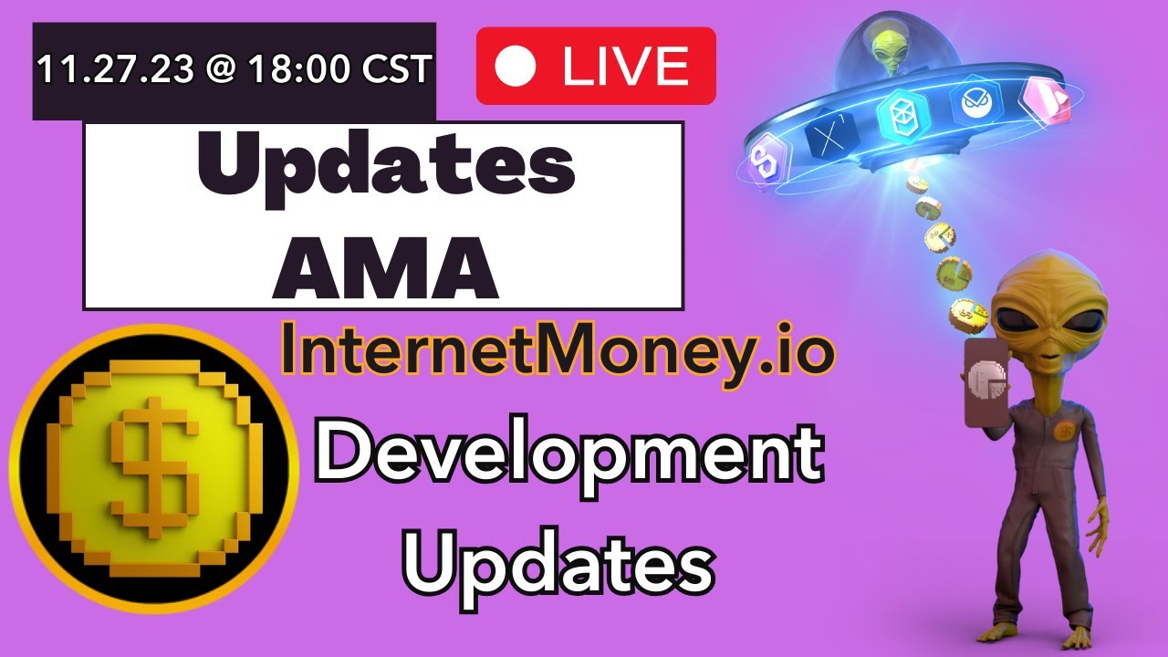 InternetMoney.io Development Updates AMA (v1 Launch / Airdrop Details ...