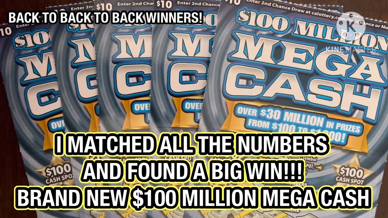 I MATCHED ALL THE NUMBERS AND FOUND A BIG WIN!!! BRAND NEW $100 MILLION ...