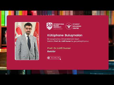 Kütüphane Buluşmaları: Prof. Dr. Lütfi Sunar ile İlham Veren İlk Oturum