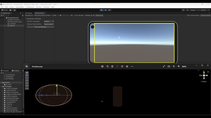 Unity Manual Unitys Interface