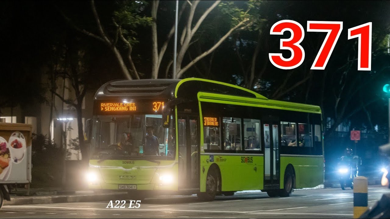 SMB3041Y - SBS Bus Service 371 [MAN NL323F (Euro V) (Batch 2)] - YouTube