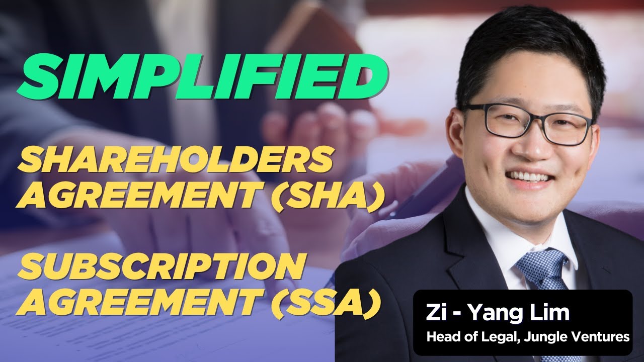 Expert's guide to understanding Shareholder's Agreement (SHA) and ...