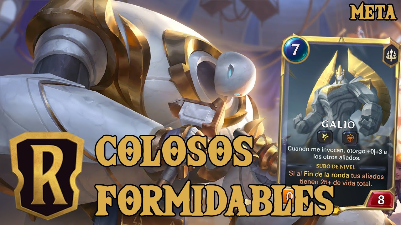 🛡️ Mazo Galio & Fiora | Eterno | No se emocionen, Fiora support | LoR ...