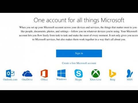 Microsoft Account कैसे बनायें (2020) ? l how to create a Microsoft ...
