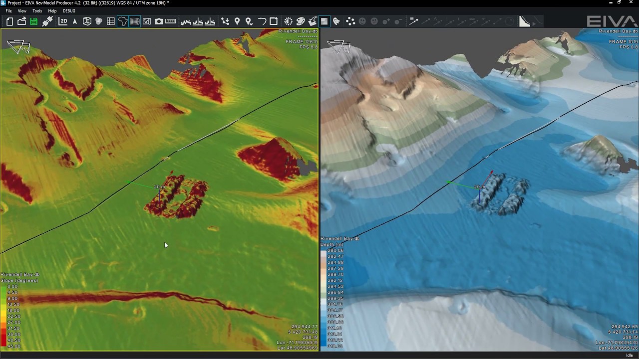 EIVA NaviModel - Multiple synchronised views - YouTube