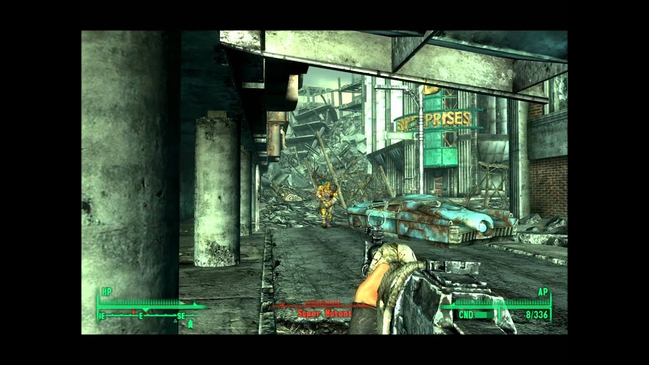 Fallout 3 - Gameplay/Slaughter [HD] - YouTube