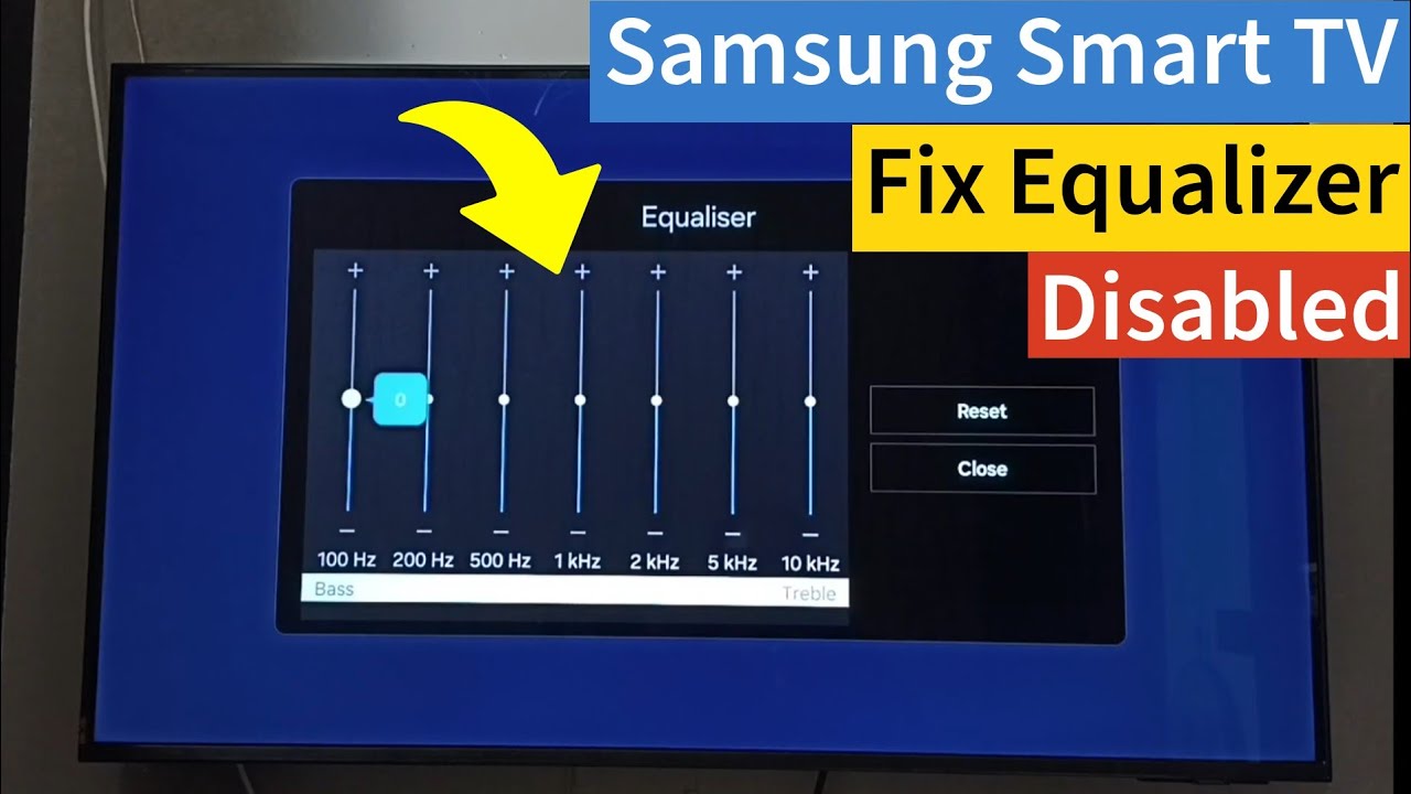 How to Fix Equalizer Options Disabled Issue on Samsung Tizen Smart TV ...