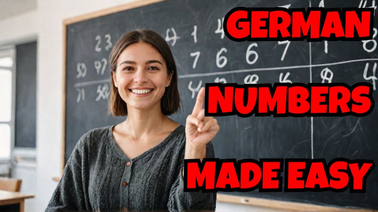 Learn GERMAN Numbers: Counting in Deutsch Made EASY and FUN! - YouTube