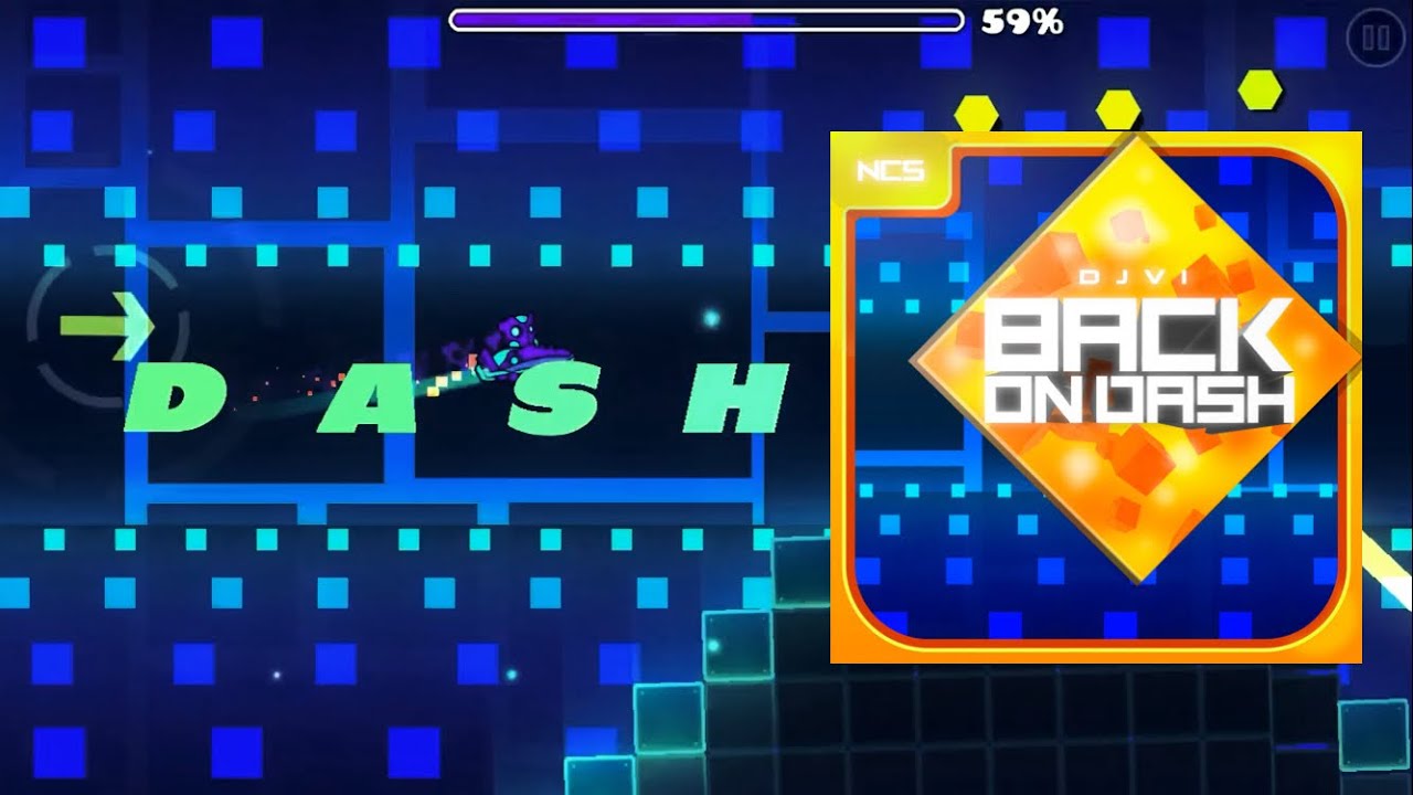 DJVI - Back On Dash (NCS) Hard Level [Geometry Dash] - YouTube